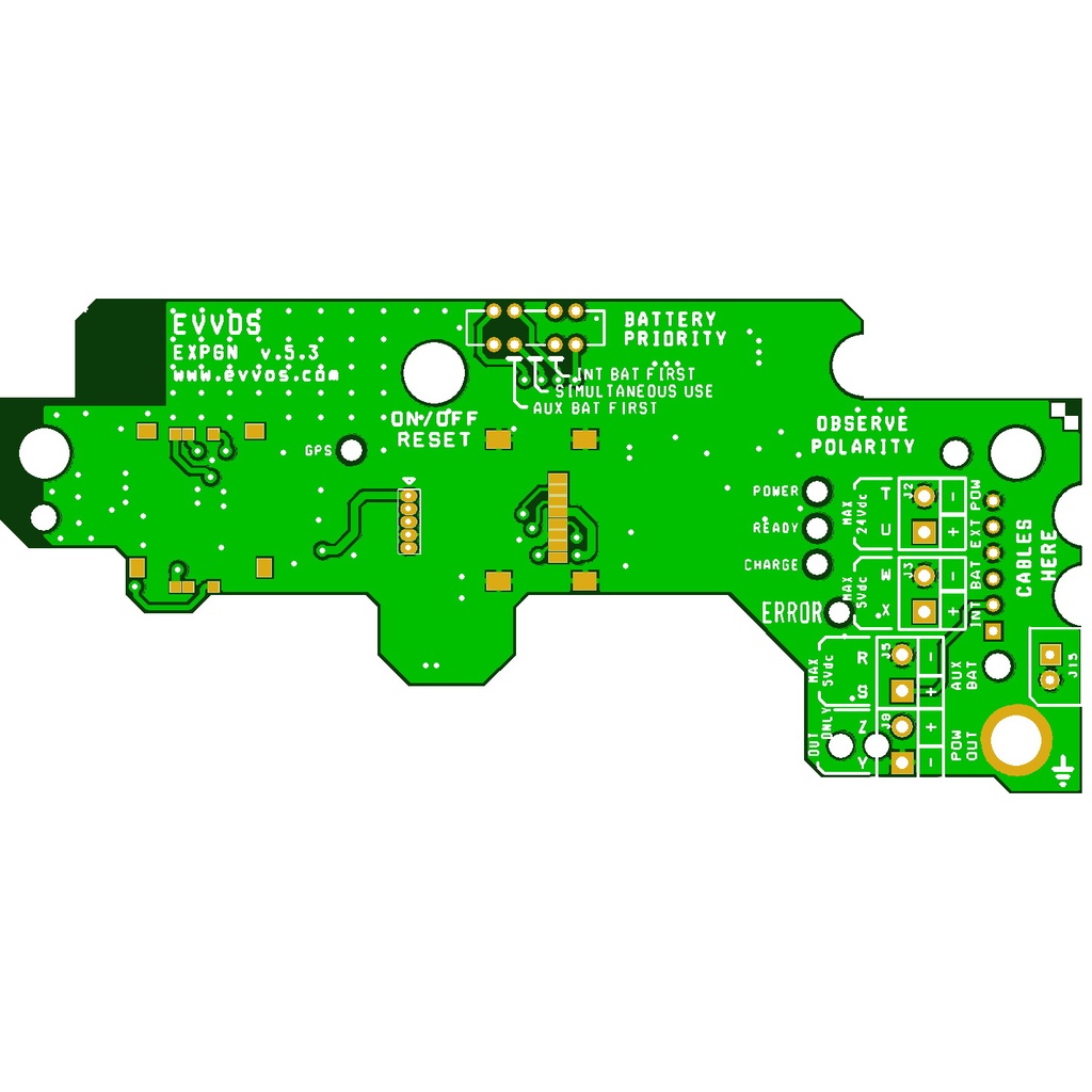 Add-on Board - External Power and GPS | www.evvos.com